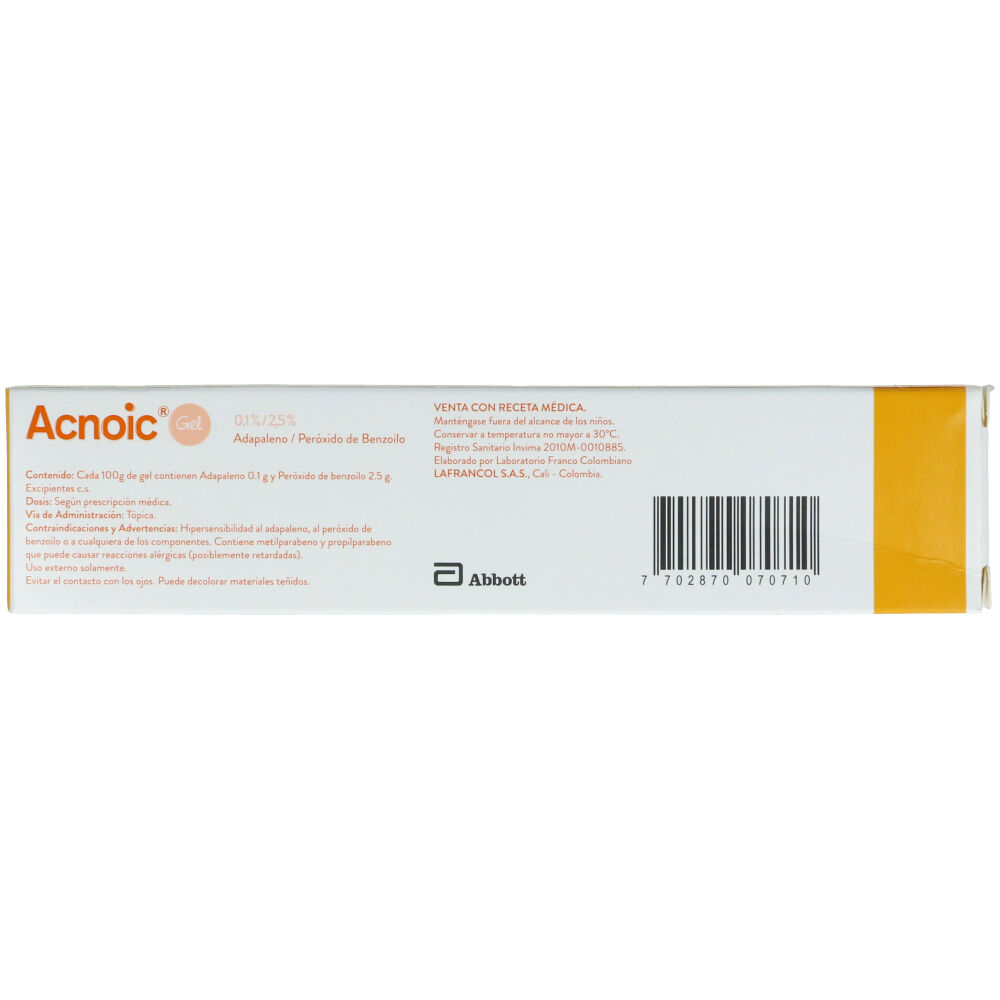 ACNOIC GEL 30GR ATRAS - Farmacia Droguería San Jorge