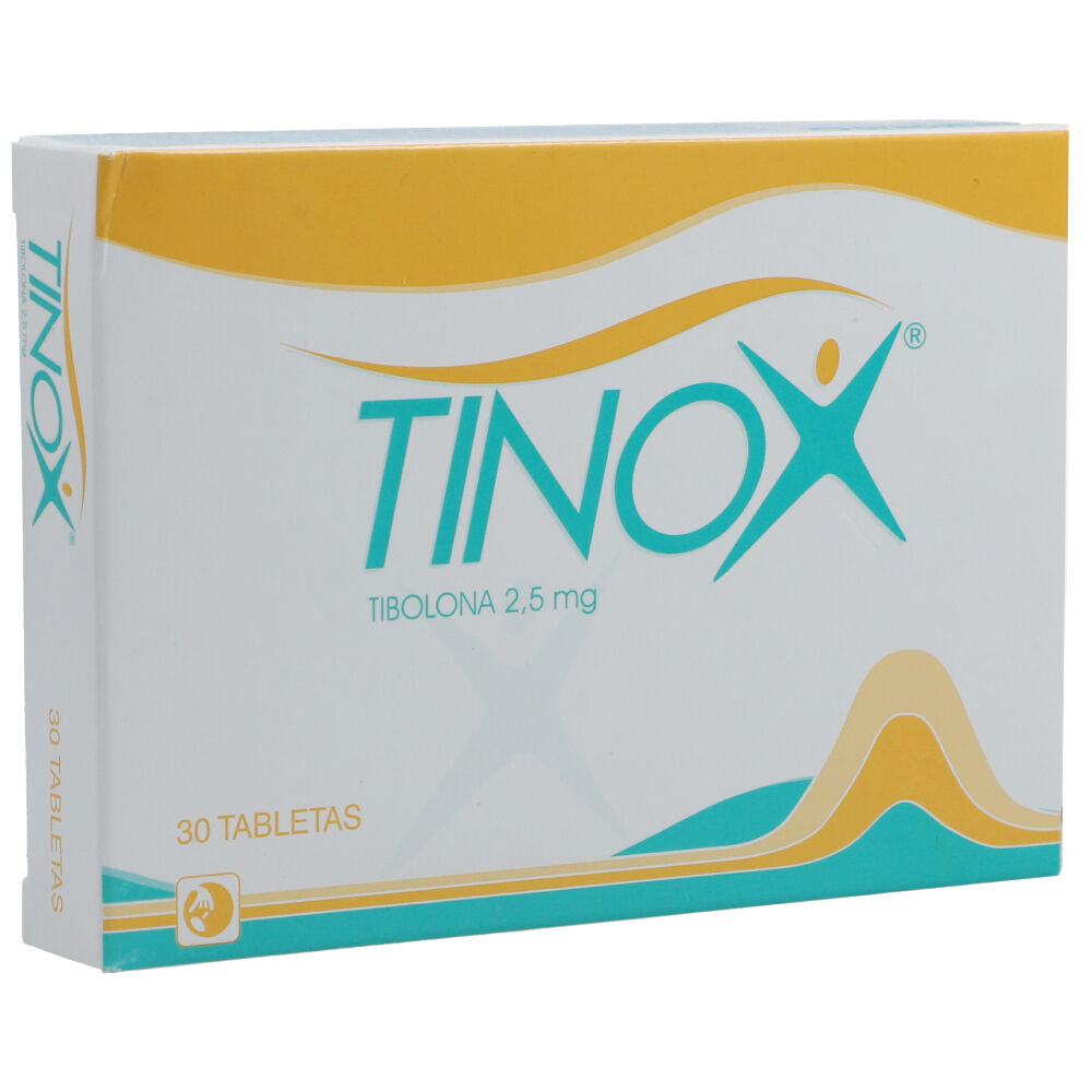 TINOX 2.5 MG 30 TABLETAS - Farmacia Droguería San Jorge