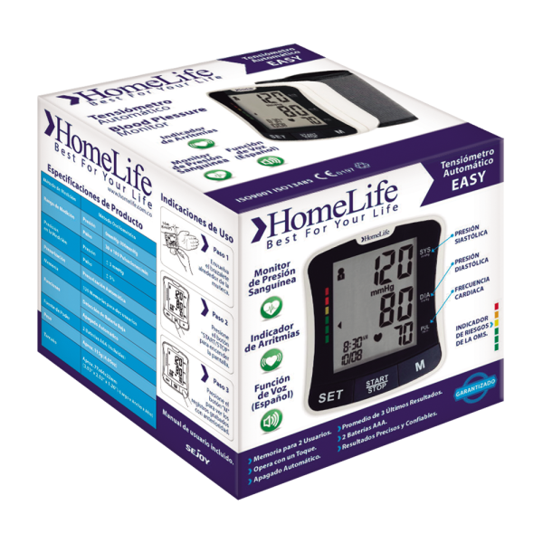 Tensiometro Digital para Muñeca Homelife Easy