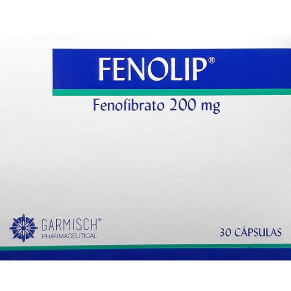 Drogueria San Jorge - Compra Fenolip 200 mg 30 Cápsulas