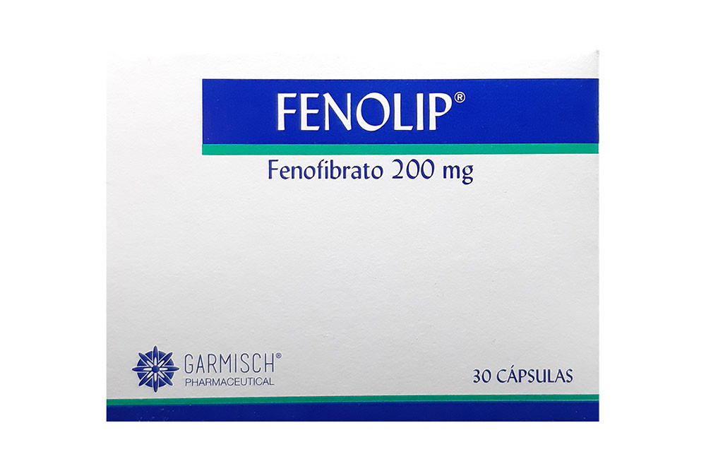 FENOLIP 200 mg 30 CAPSULAS - Farmacia Droguería San Jorge