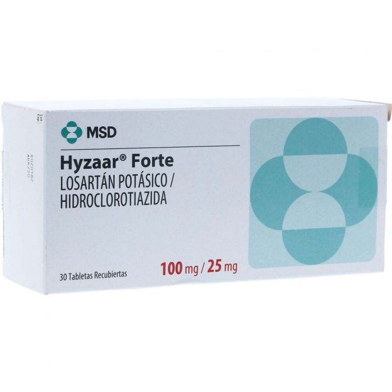 Drogueria San Jorge - Compra Hyzaar Forte 100/25 mg 30 Tabletas