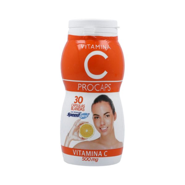 Drogueria San Jorge - Vitamina C 500 Mg 30 Cápsulas Procaps