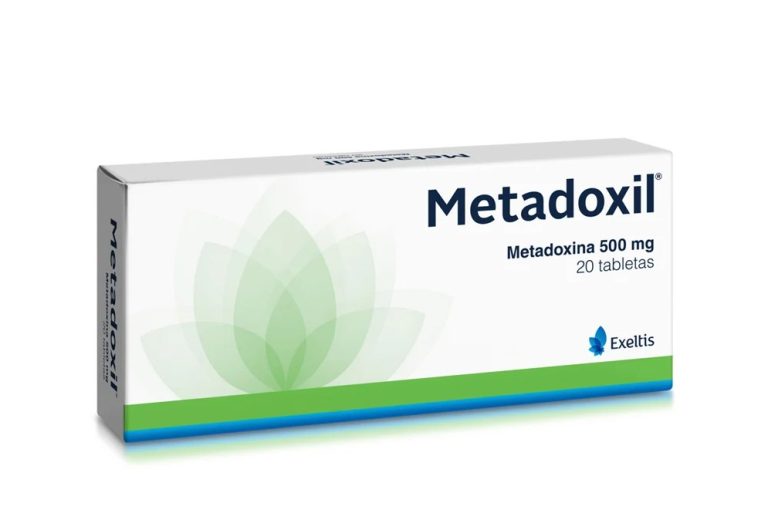 METADOXIL 500 mg 20 TABLETAS - Farmacia Droguería San Jorge