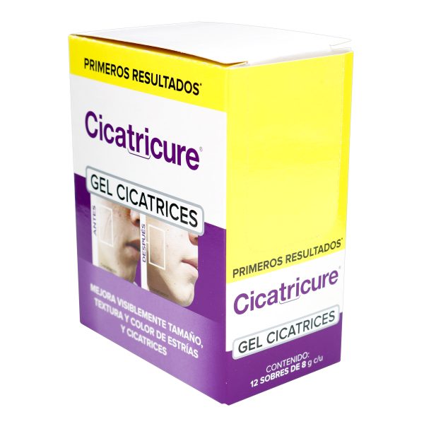 Cicatricure Gel Cicatrices 12 Sobres X 8 g