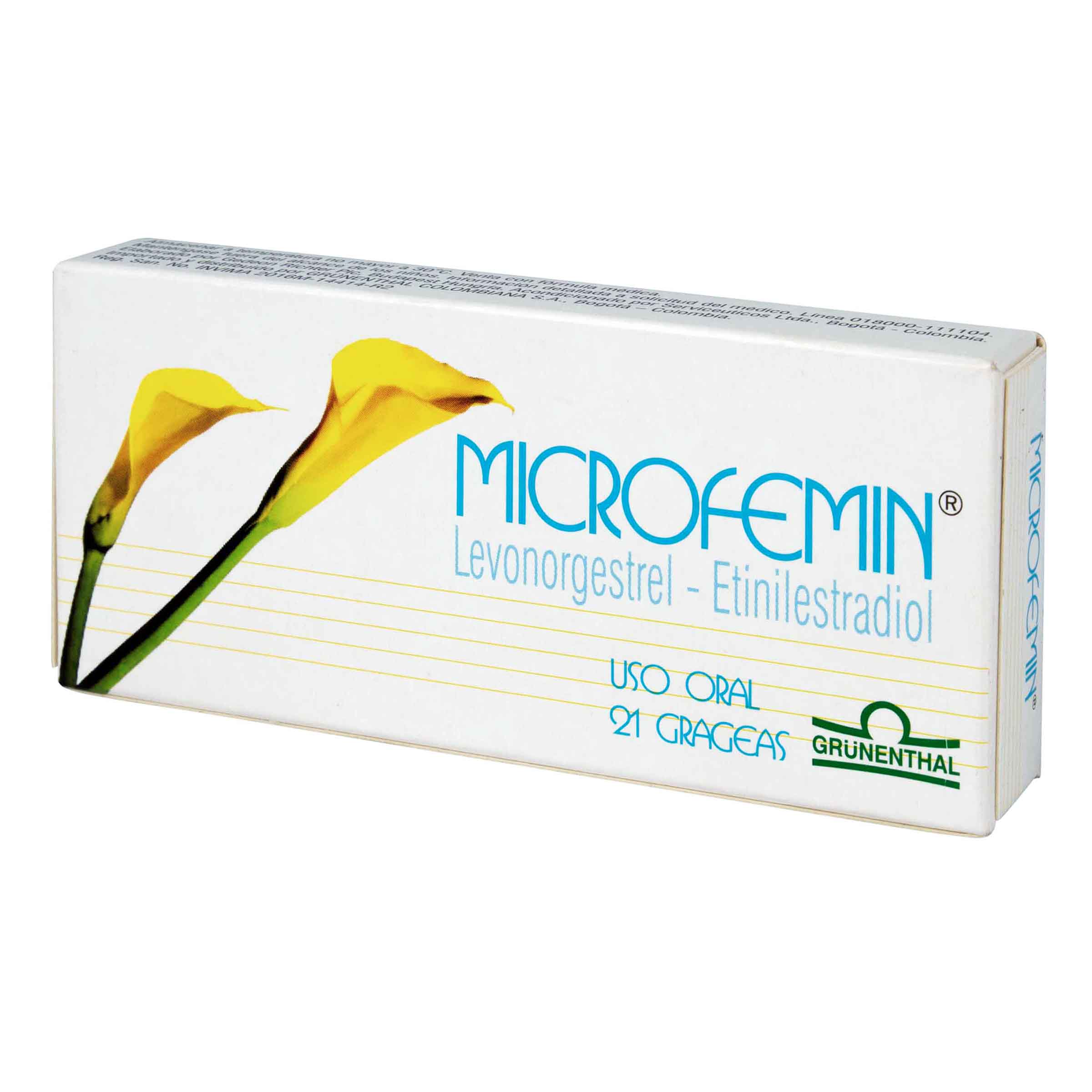 Drogueria San Jorge - Compra Microfemin 21 Tabletas