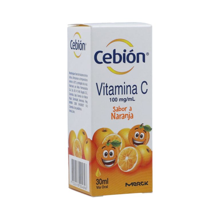 Droguería San Jorge - Cebion Gotas Sabor a Naranja 30 mL