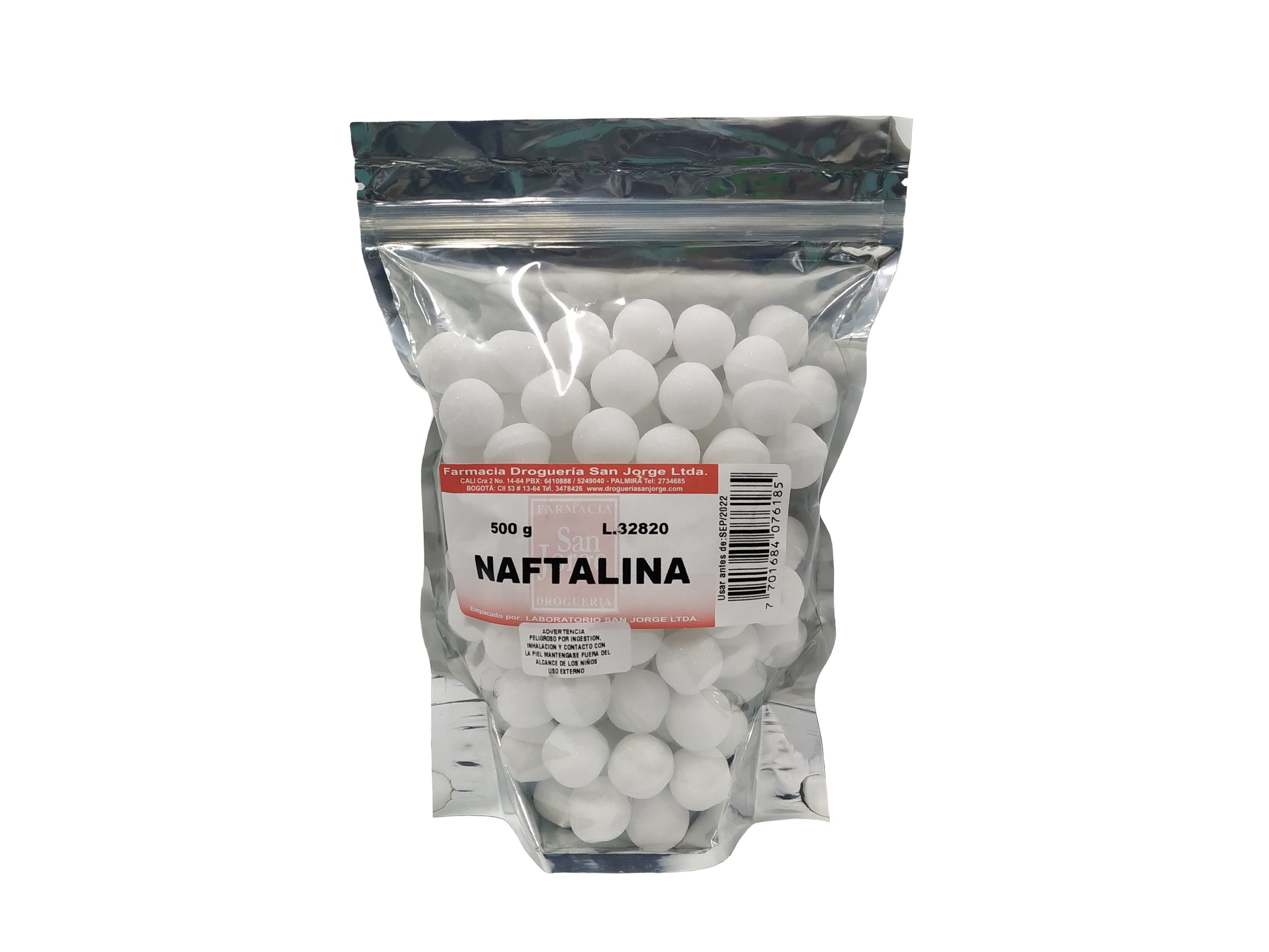Drogueria San Jorge - Compra Naftalina 125 g (Bolas)