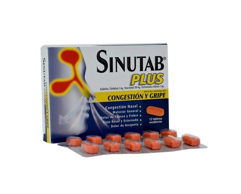 Drogueria San Jorge - Compra Sinutab Plus 12 Tabletas