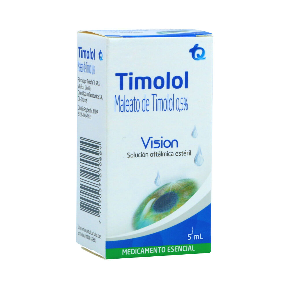 Drogueria San Jorge - Compra Timolol 0.5% Gotas 5 mL MK