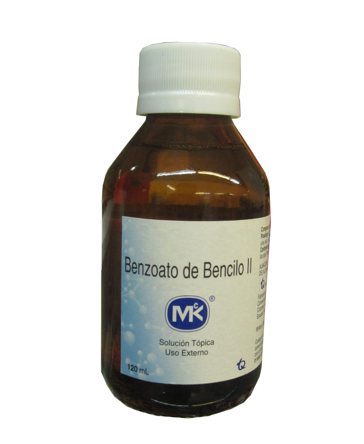 Drogueria San Jorge - Compra Benzoato Bencilo Ii MK 120 mL