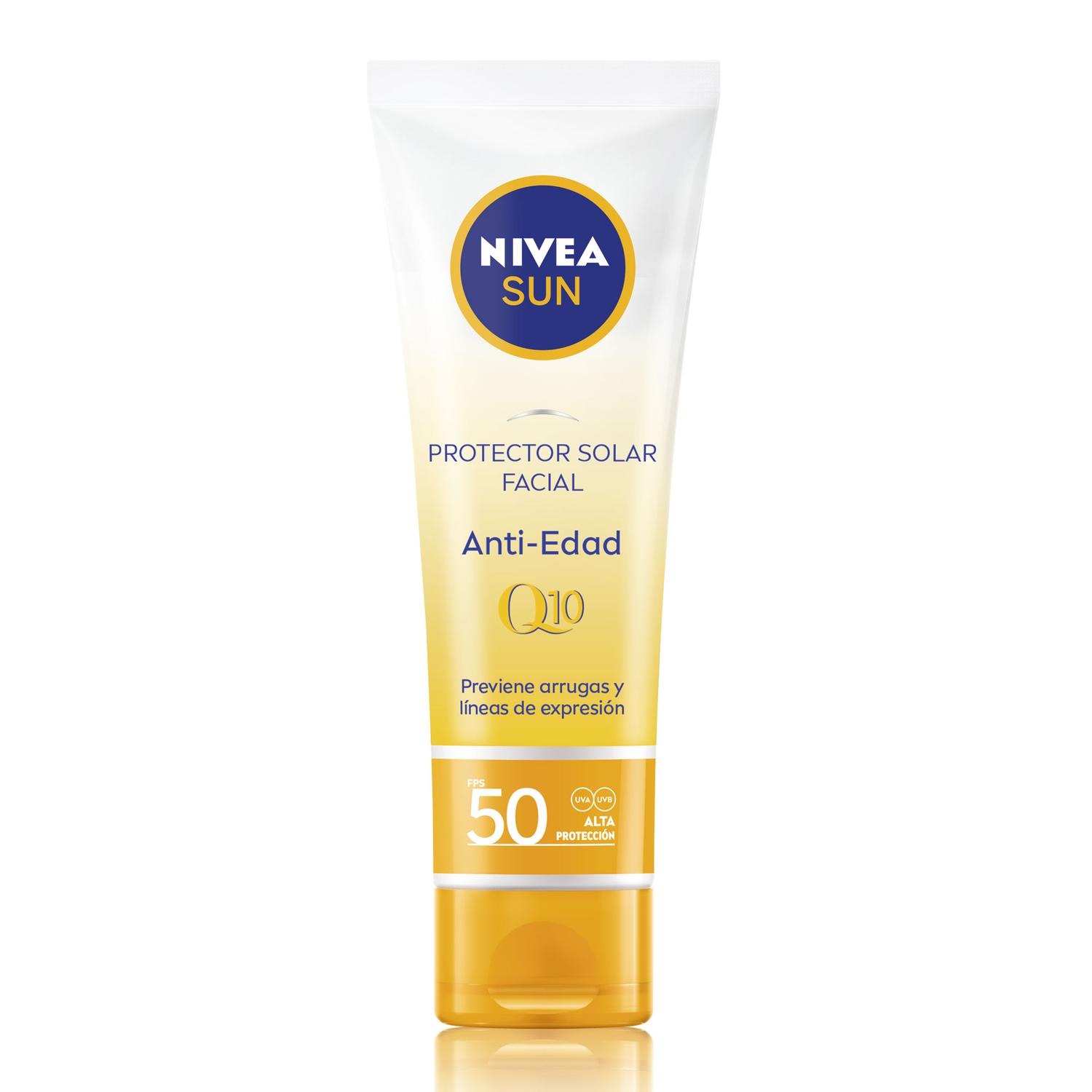Bloqueador Nivea Sun Antiedad Fps50 50 mL